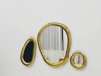 China Custom Dimensions Mirror Polished Rust Resistant Metal Wall Decoration and Stainless Steel Wall Art for sale