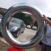 China Stainless Steel Swimming Ring Wall Art for Yacht Club Decor for sale