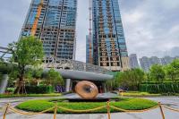 China Custom Dimensions Stainless Steel Outdoor Sculpture for Modern Metal Art for sale