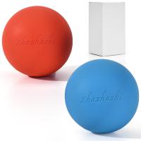 China 2.5 Inch Massage Lacrosse Ball Set For Myofascial Release Trigger Point Therapy for sale