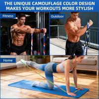 China Elastic Pull Up Assist Bands Long Resistance Bands Set For Working Out Physical Therapy for sale