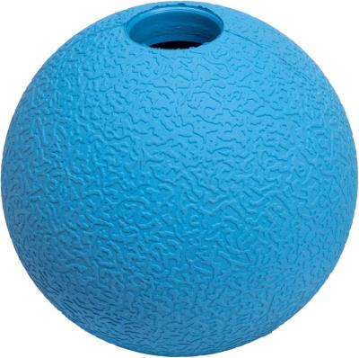 China Interactive Bouncy Durable Rubber Dog Toy Ball 2.5 Inch Multi Color Blue / Orange for sale
