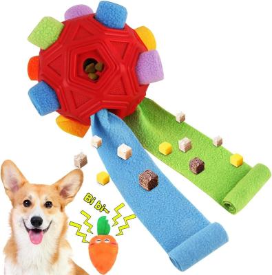 China Durable Safe Dog Snuffle Ball Interactive Puzzle Dog Toys Slow Feeder For Training Stress Relief for sale