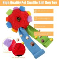China Durable Safe Dog Snuffle Ball Interactive Puzzle Dog Toys Slow Feeder For Training Stress Relief for sale