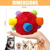 China Durable Safe Dog Snuffle Ball Interactive Puzzle Dog Toys Slow Feeder For Training Stress Relief for sale