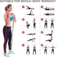 China Customized Rubber Resistance Band Pull Up Assistance Band For Body Stretching for sale