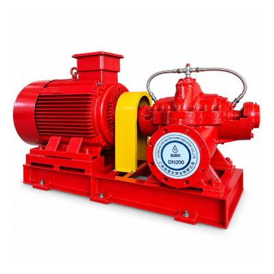 China Horizontal Split Case Electric Fire Pump for sale