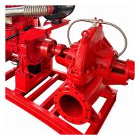 China Diesel Engine Driven Double Suction Split Case Fire Pump for sale