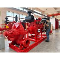 China Diesel Engine Driven Double Suction Split Case Fire Pump for sale