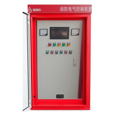 China DOL Fire Pump Control Panel with PLC and HMI for sale