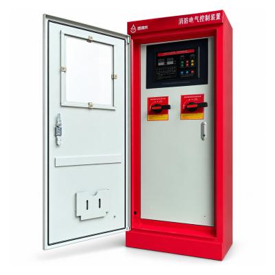 China Two Pump Star-Delta Fire Pump Control Panel with Mechanical Emergency Start for sale