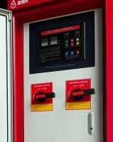 China Two Pump Star-Delta Fire Pump Control Panel with Mechanical Emergency Start for sale