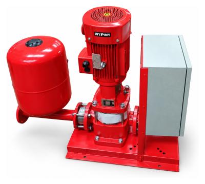 China Vertical Pump System with Pressure Tank and Control Unit for sale