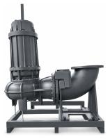 China Submersible Sewage Pump with Auto Coupling Base for sale