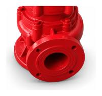 China Red Submersible Sewage Pump for Wastewater Drainage for sale