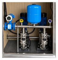 China Stainless Steel Cabinet Smart Pump Room for sale