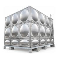 China 304 Stainless Steel Welded Water Storage Tank for sale