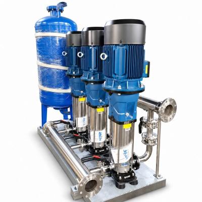 China Custom Multistage Water Booster Pump System for sale