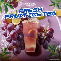 China Low Calories Natural Fruit Tea Fresh Fruit Tea Franchise With Natural Ingredients for sale