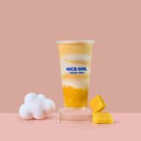 China SeaSalt Mango Coconut Frozen Yogurt Franchise Mixed Probiotic Low Calorie Frozen Yogurt for sale