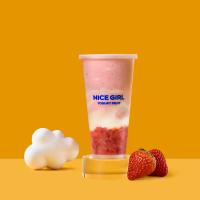 China Freshly Prepared Strawberry Smoothie With Yogurt Delicious Probiotic Smoothie Franchise for sale