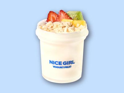 China DIY Low Calories Yogurt Healthy Probiotic Original Flavor Yogurt Franchise for sale