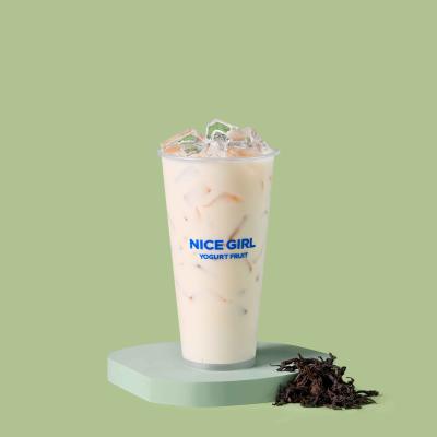 China Light Peach Milktea Pure Milky Beverages Milktea Franchise With Strong Brand Identity for sale