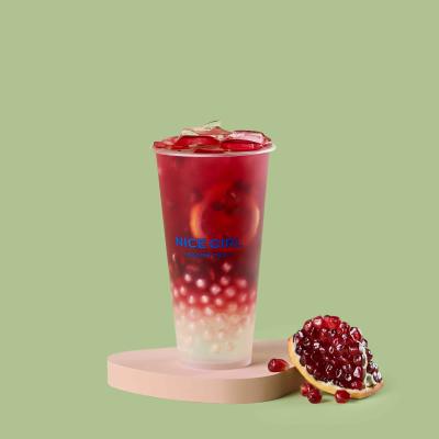 China Fresh Pomegranate Ice Tea Middle Eastern Fruit Tea Franchise Brand for sale