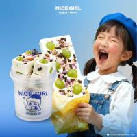 China Chunky Fruit Frozen Yogurt Franchise opportunities in desserts for sale