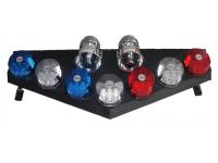 China V7 vehicle lightbr emergency light bar,，Barra de Luces para Patrulla，Rampe lumineuse，Rampe de gyrophares magnétique，Blaulichtbalken ST9137 for sale
