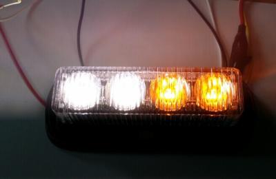 China LED Warning Headlight 12V DC,Stroboskopy LED, Markeringslys led，Stroboskopy LED , Lampa wewnętrzna LED STL-410 for sale