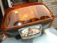 China halogen rotating lightbar/ amber revolving lightbar / warning rotator lighting for sale