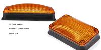 China Led perimeter Ambulance and Truck Headlight Red Blue ,Square LED Strobe flash light,Feux périphérique à éclat fixe et flash à led orange for sale