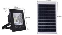 China High Power LED Solar Flood Light Outdoor Waterproof Remote Control Solar Security Wall Light for Yard Garden for sale
