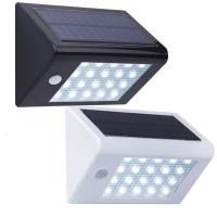 China Intelligent Light Control Outdoor 5W 650lm Die-Cast Aluminum All in One LED Solar Wall Light Solar Garden Light with PIR Sensor for sale