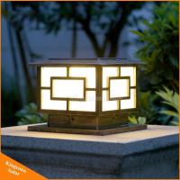 China Outdoor Light Solar Yard Bollard Light With 1.2W LED Light Source Pillar Lamp for sale