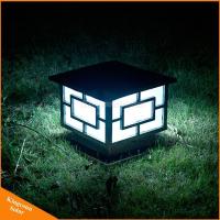 China Outdoor Light Solar Yard Bollard Light With 1.2W LED Light Source Pillar Lamp for sale