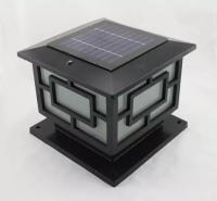 China Outdoor Light Solar Yard Bollard Light With 1.2W LED Light Source Pillar Lamp for sale