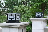 China Outdoor Light Solar Yard Bollard Light With 1.2W LED Light Source Pillar Lamp for sale