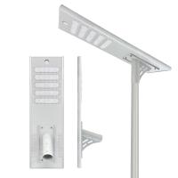 China Bright Solar Street Lighting Solution 30W 40W 60W 100W All in One Road Integrated Outdoor Solar LED Street Light for sale