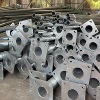 China 4m 5m 6m 7m 8m 9m 10m 12m Q235 Steel Outdoor Light Pole With Customizable Sizes for sale