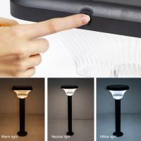 China Waterproof Outdoor LED Solar Garden Light 6500K 3000K 4000K 1200 Lm/W 8W for sale