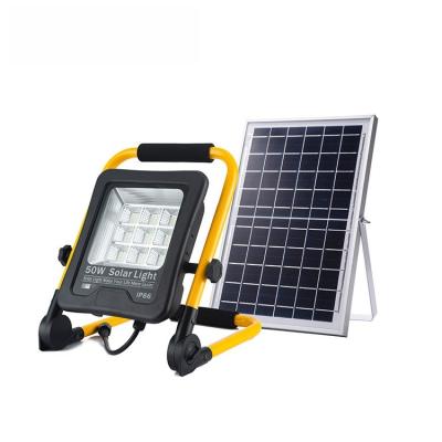 China Brightest Ip 66 Exterior 50w 100w 200w Garden Outdoor Solar Led Flood Light Lamp for 6V Input Voltage SMD3030 LED Light Source for sale