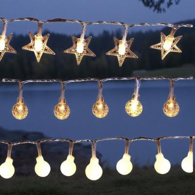 China Garden Solar Decorative Lights Spherical Christmas Ornament 3 Night Battery Life for sale