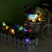 China Charming Solar Powered String Lights For Christmas Trees Outdoor Fences Decoration Illumination for sale