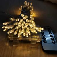 China RGB Adjustable IP65 Waterproof Solar LED Fairy Lights Outdoor For Garden Yard for sale