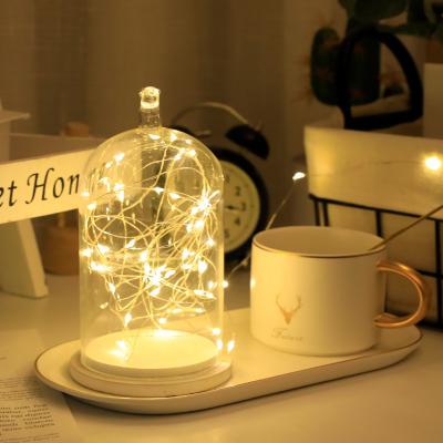 China Waterproof Solar Copper Coin Solar String Light 8 Modes Festival Outdoor Decorations for sale