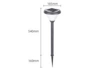 China Pure White Solar Spot Lawn Light For Outdoor Garden And Yard Decor Illumination for sale