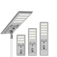China IP65 Waterproof Solar Street Light Integrated With Motion Sensor Sidewalk for sale