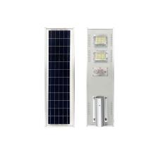 China All in One Outdoor New Product Road Flood Lighting Energy Saving Lamp Panel Rechargeable Battery Garden Wall Solar LED Street Light for sale